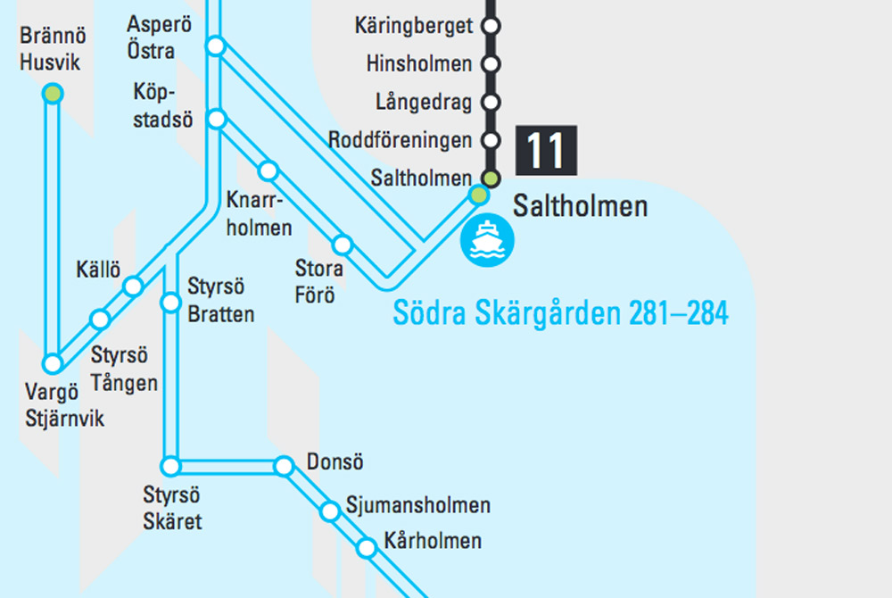 Getting around Gothenburg – Routes North