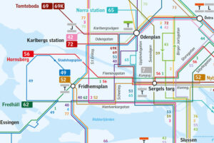 Getting around Stockholm – Routes North