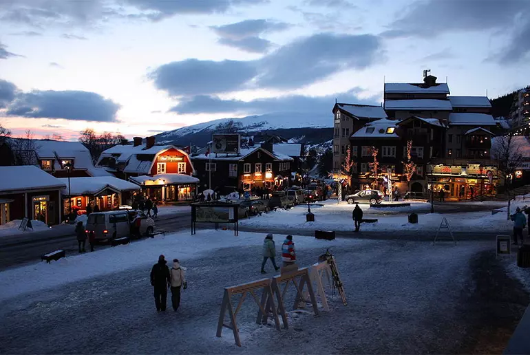 Summer Ski Resort Are Sweden