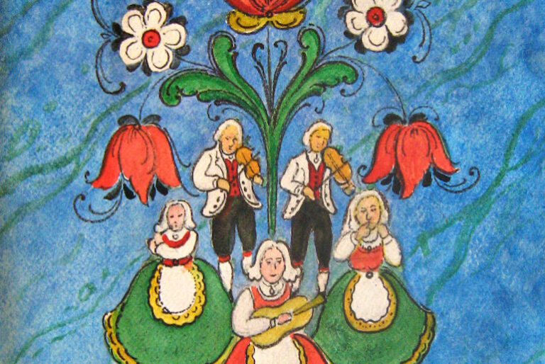 What is Scandinavian folk art, and where can you see it? - Routes North