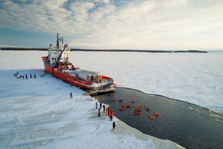 Ice floating in Finland: what is it, and where can you try it? - Routes ...