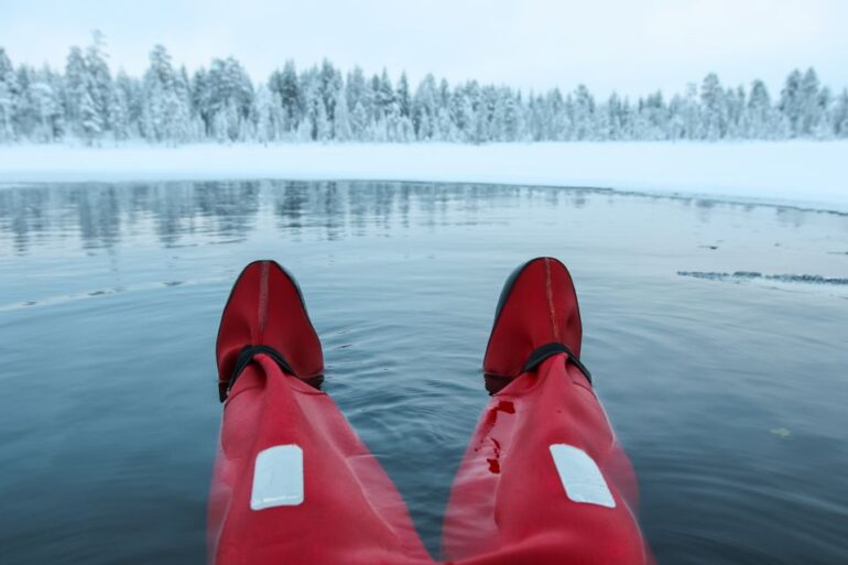 Ice floating in Finland: what is it, and where can you try it? - Routes ...
