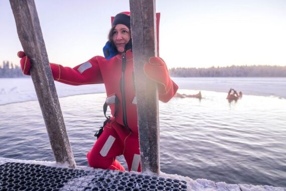 Ice floating in Finland: what is it, and where can you try it? - Routes ...